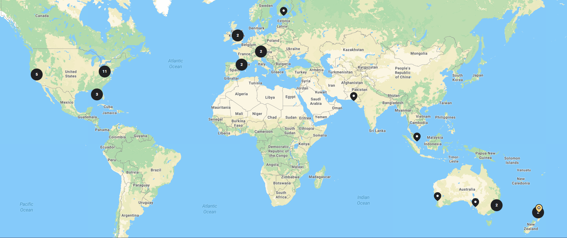 Members map is here! · SHE IS AI Community