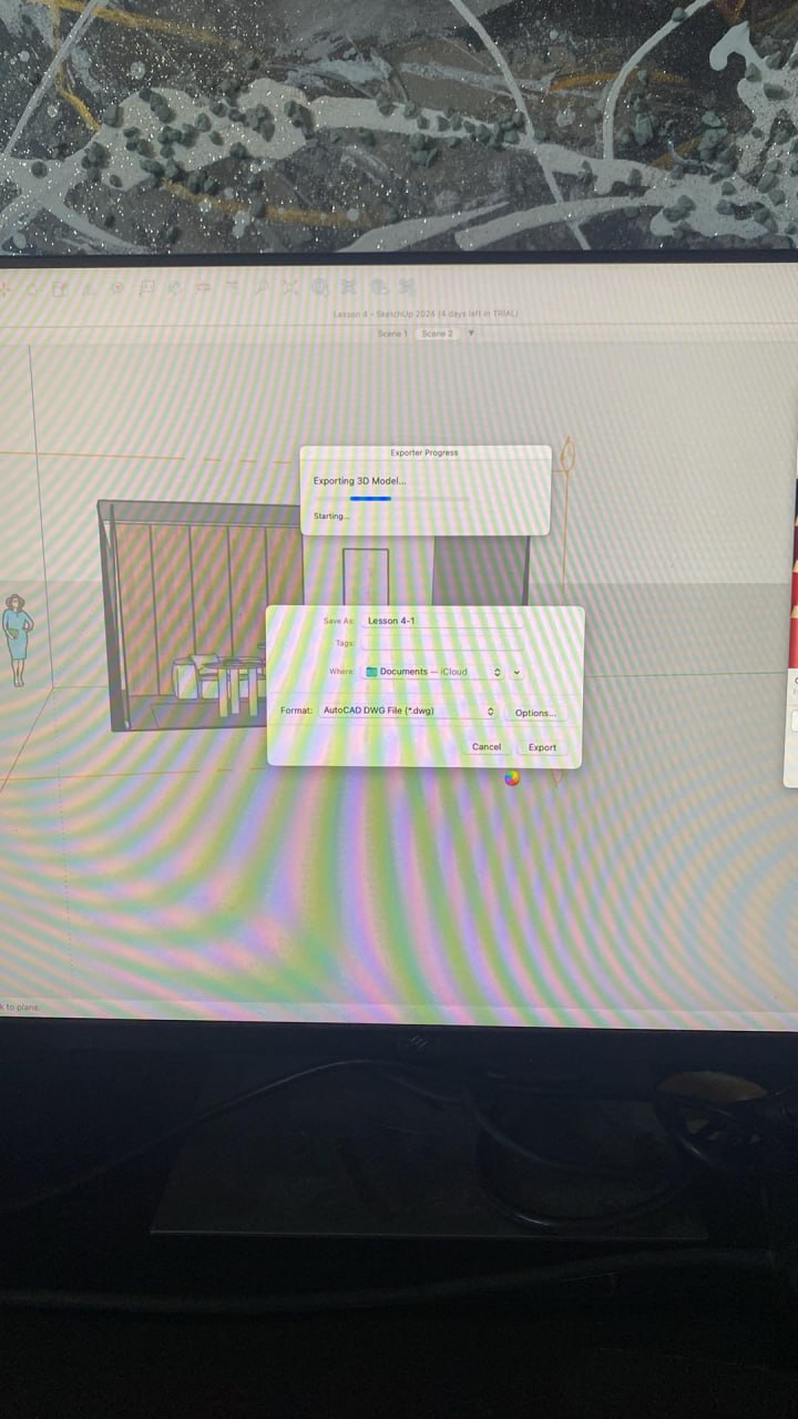 problem with the screen · FREE SketchUp community