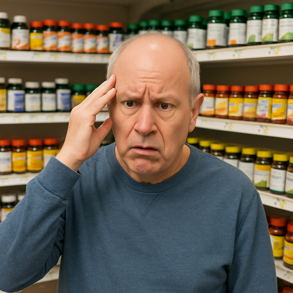Caption This: Grocery Store Struggles 🛒😵 · AGE WELL NETWORK