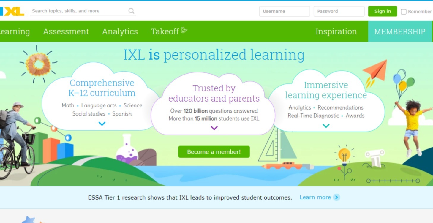 New module - IXL · Homeschool