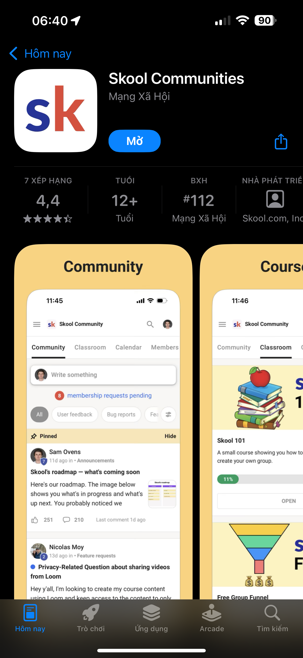 App Skool · Ma Đạo Môn