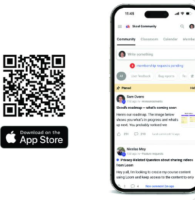 Get The Skool App · Savvy Lead Gen Skillz