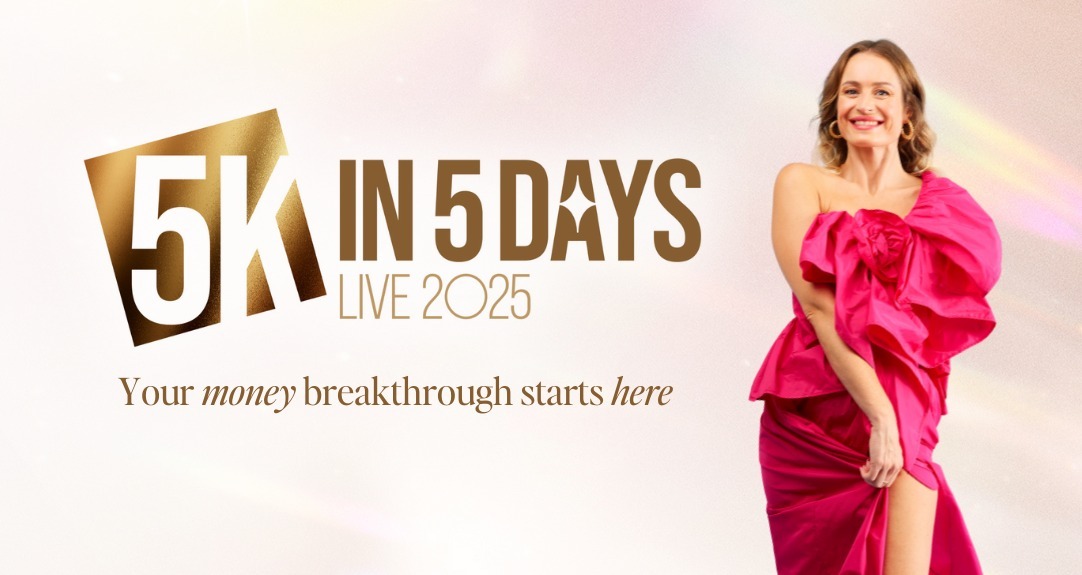 What are you counting towards the 5k goal? · 5K in 5 Days Live 2025