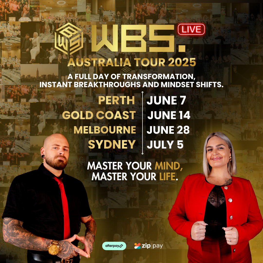AUSTRALIA TOUR – WE ARE LIVE! · The Success Lounge