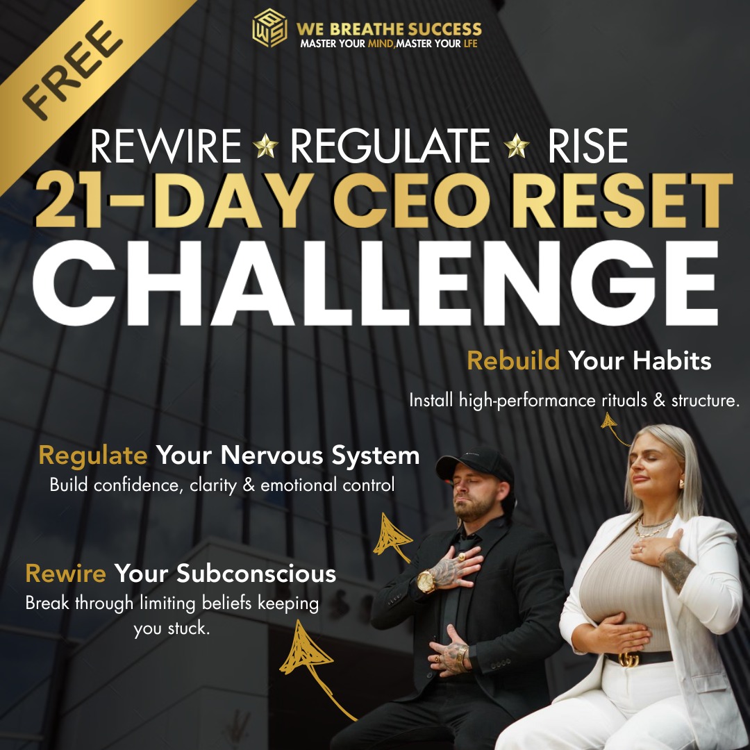 Join Our FREE 21-Day CEO Reset Challenge · The Success Lounge