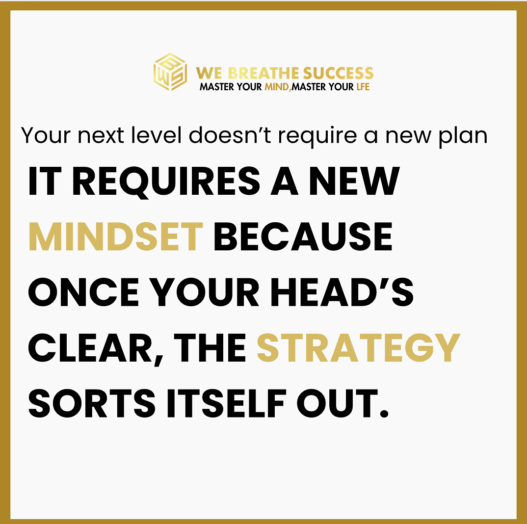 MINDSET CHECK IN · The Success Lounge