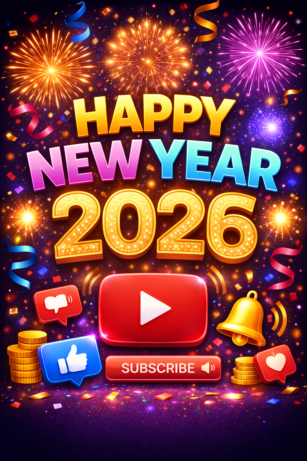 Happy New Year to my YouTube people's · Rishab Academy
