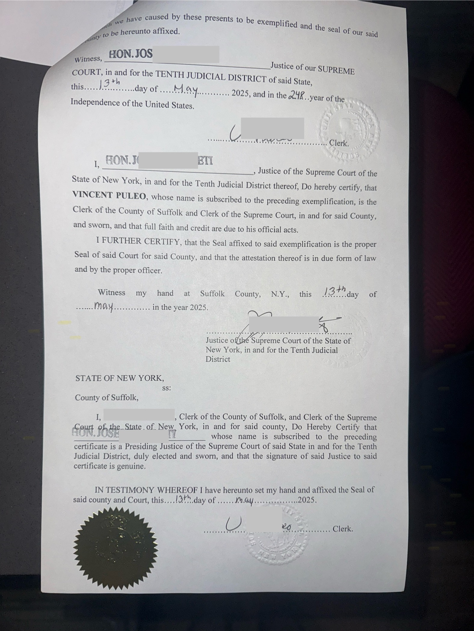 Exemplified copy · The Subconscious Estate ™️