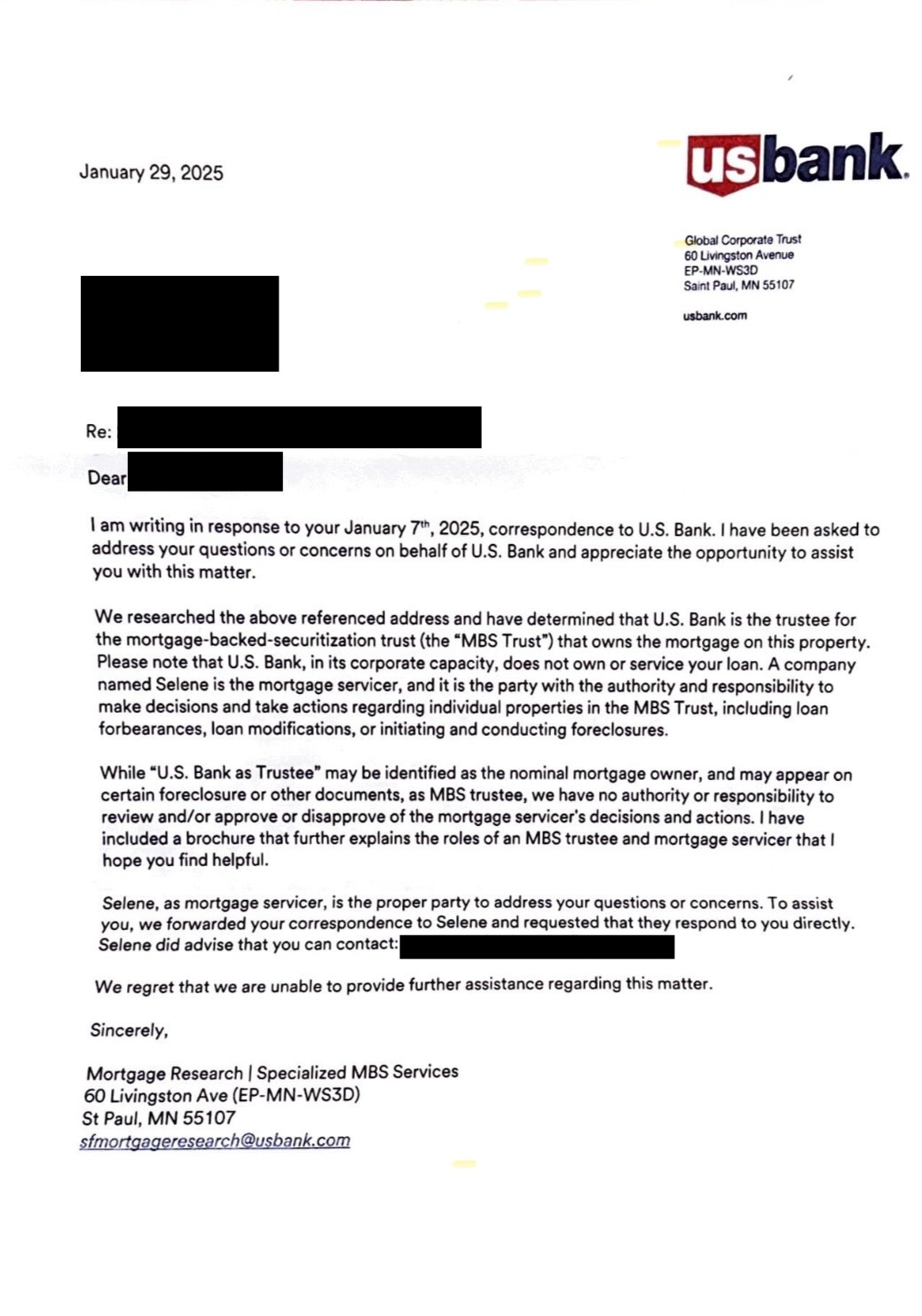 US Bank corporate trust · The Subconscious Estate ™️