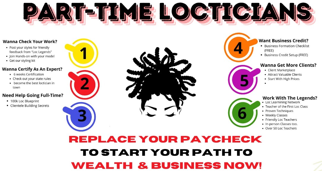 Great morning! What would help you become the best loctician you can be ...
