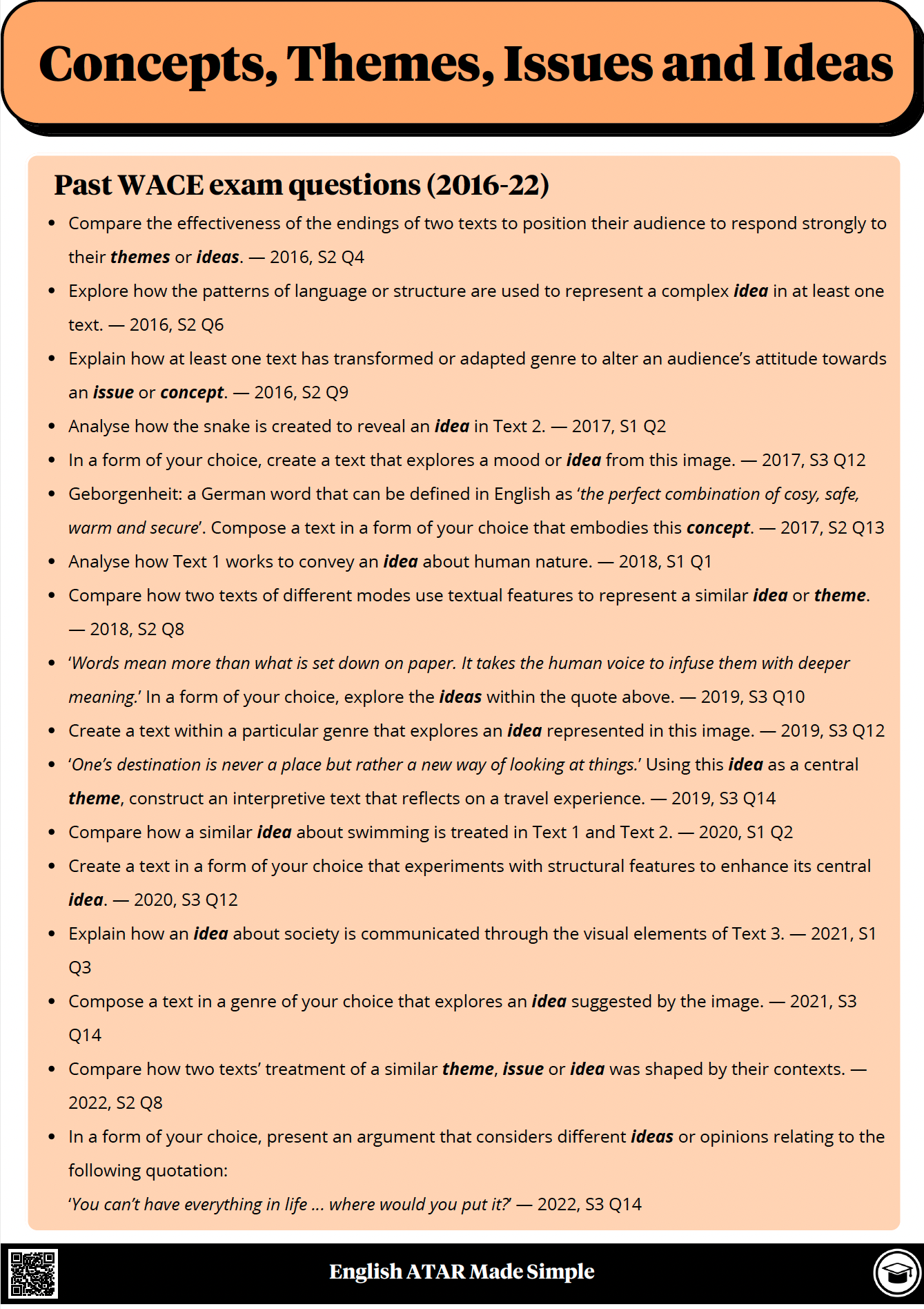 M2.18 - Concepts, Themes, Issues and Ideas [💬 DISCUSSION 💬] · Saints ...