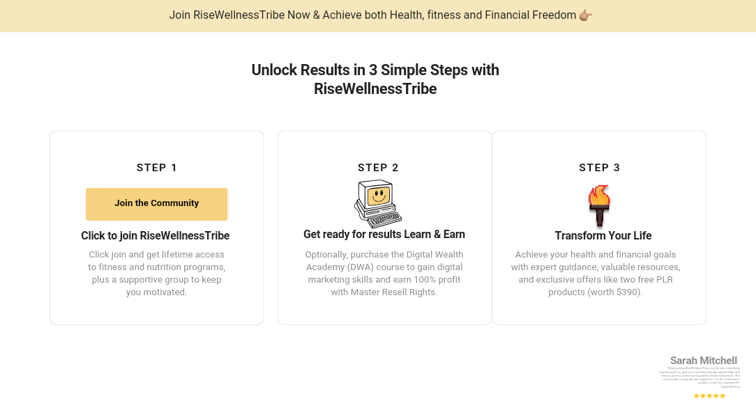 RISEWELLNESSTRIBE