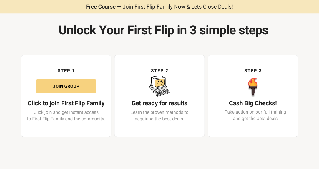 First Flip Family