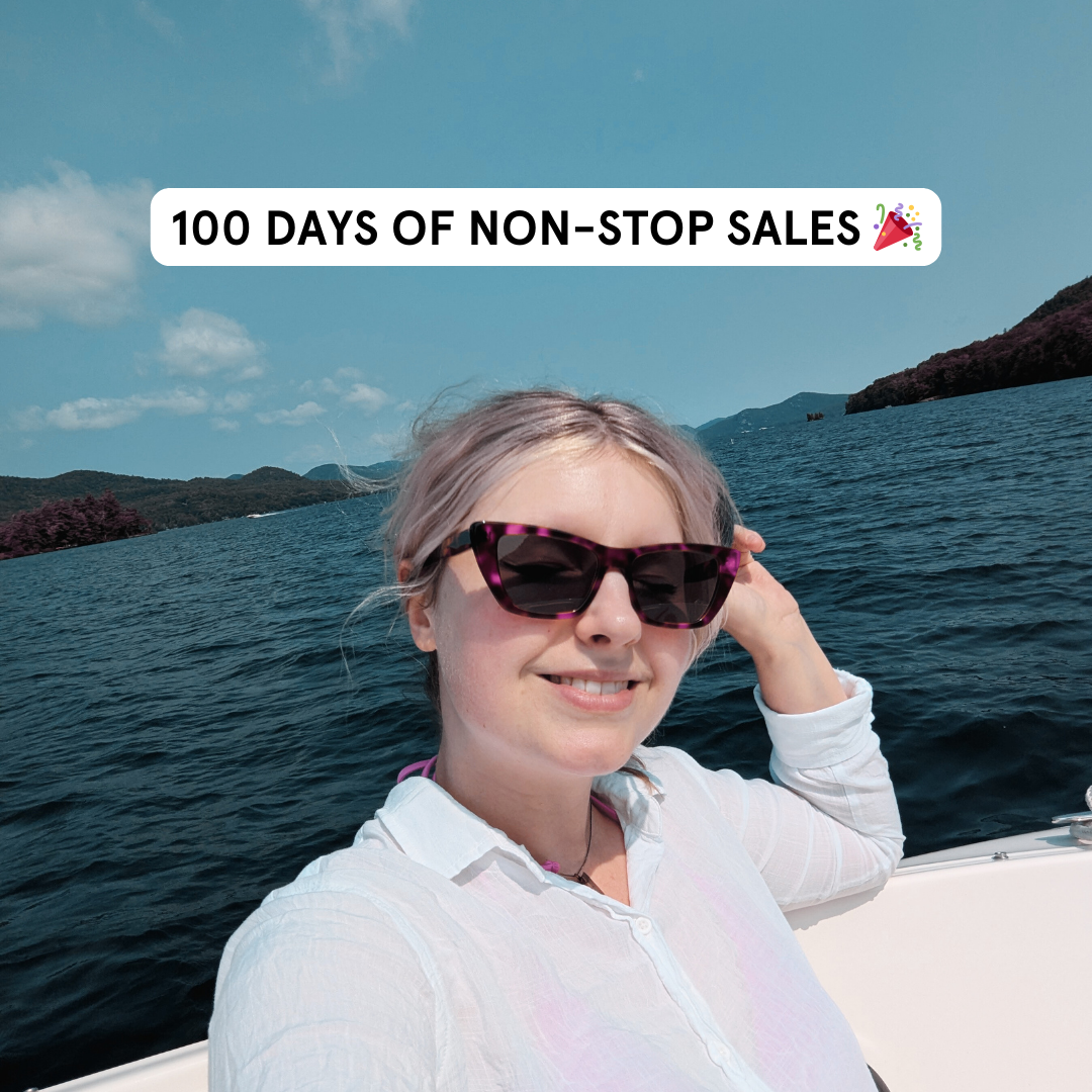 100 Days Of Non Stop Sales 脂 ﾂｷ Creator Party