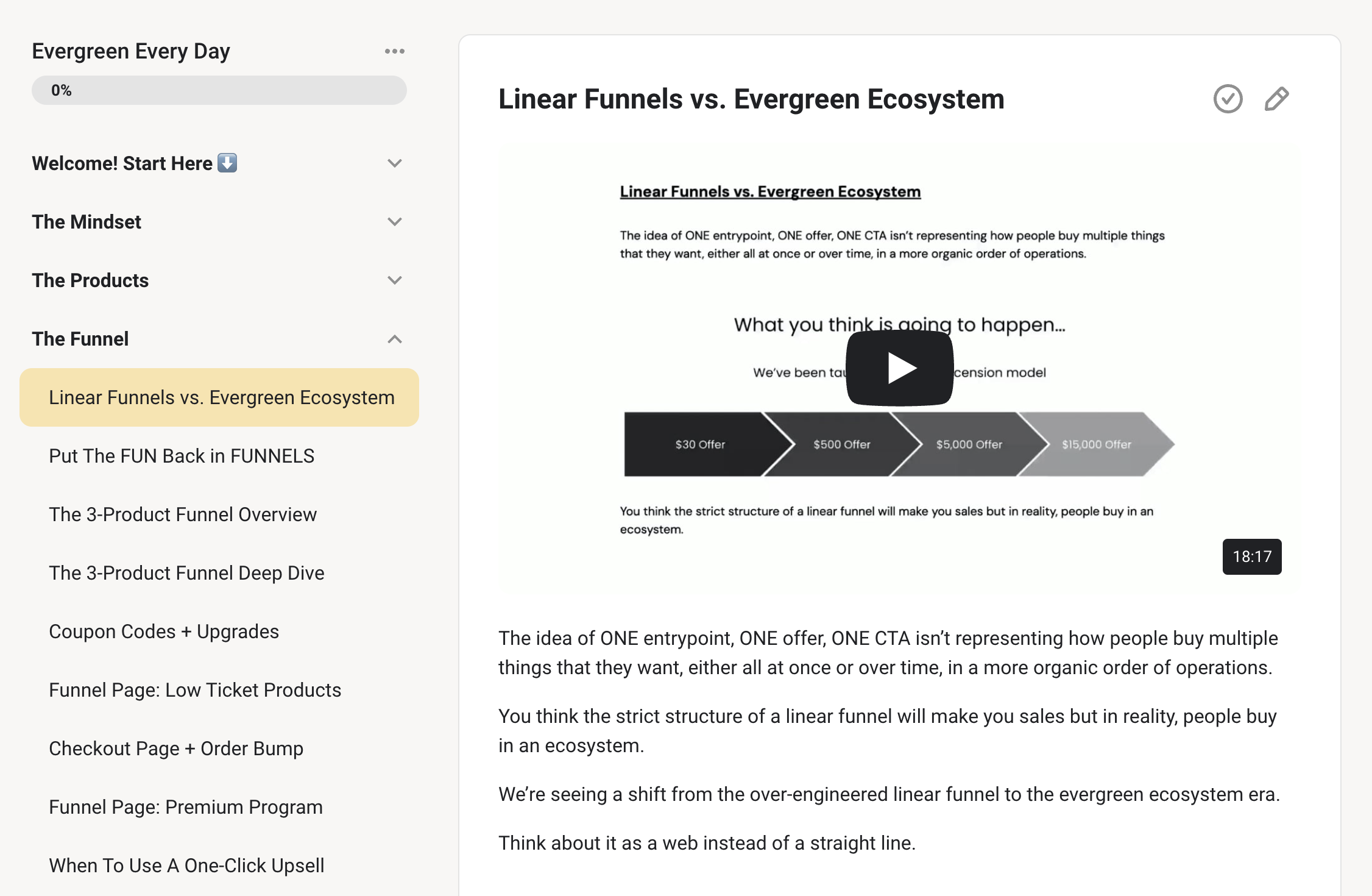 Evergreen Every Day: Module 3 is LIVE! 🤩 · Creator Party