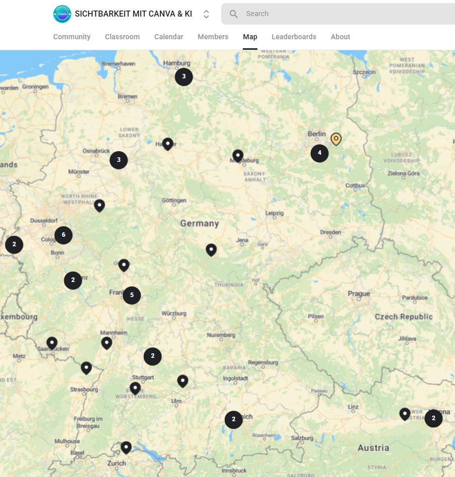 Die Skool-MAP ist jetzt aktiv in meiner Community · Sales Community