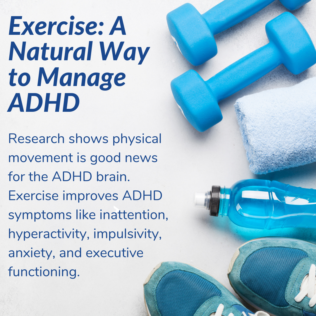 Exercise: A Natural Way to Manage ADHD · FIT N FLO Women Community