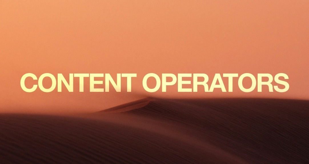 Content Operators