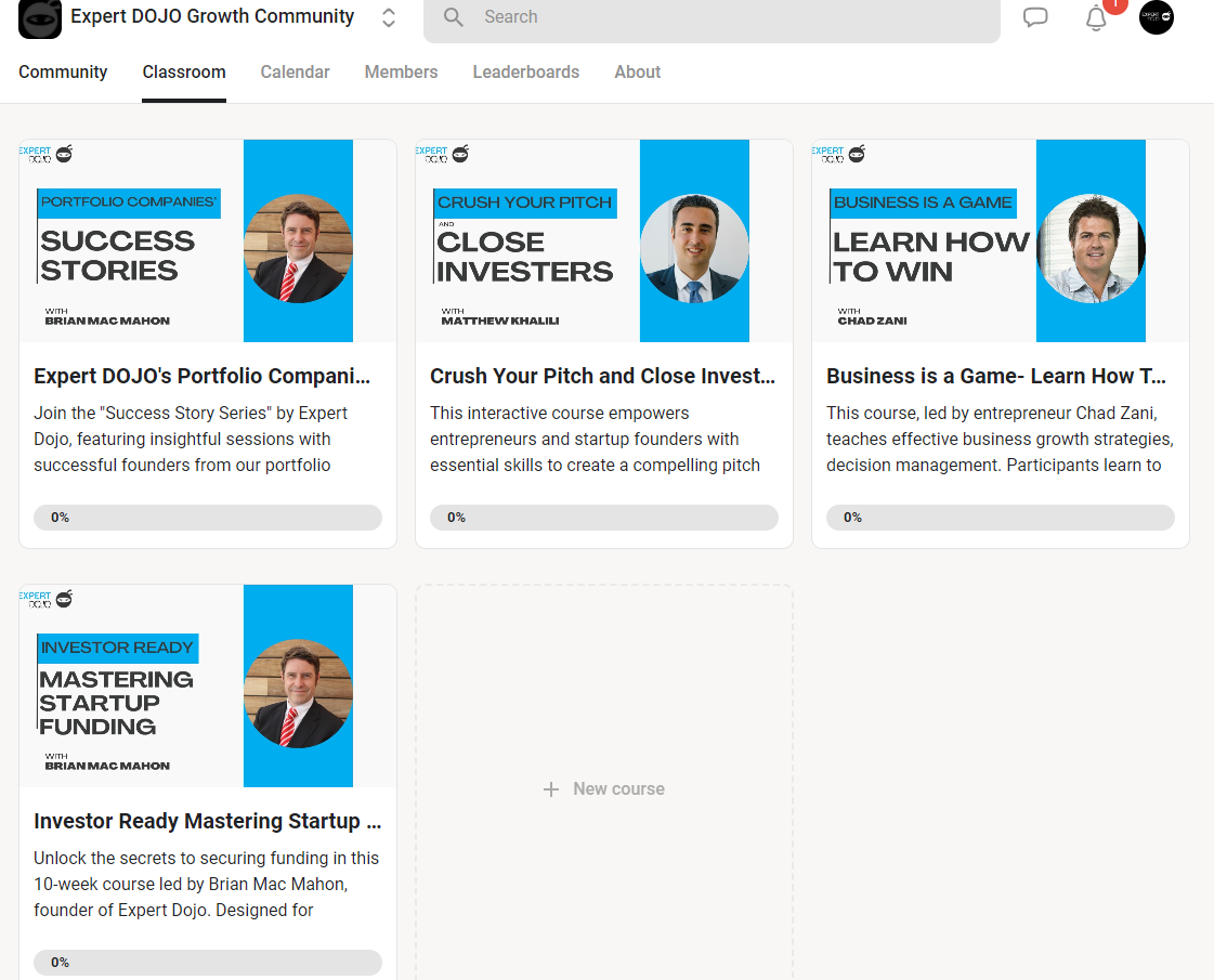 Expert DOJO Growth Community
