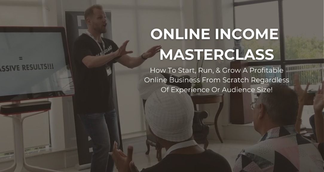 ONLINE INCOME MASTERCLASS