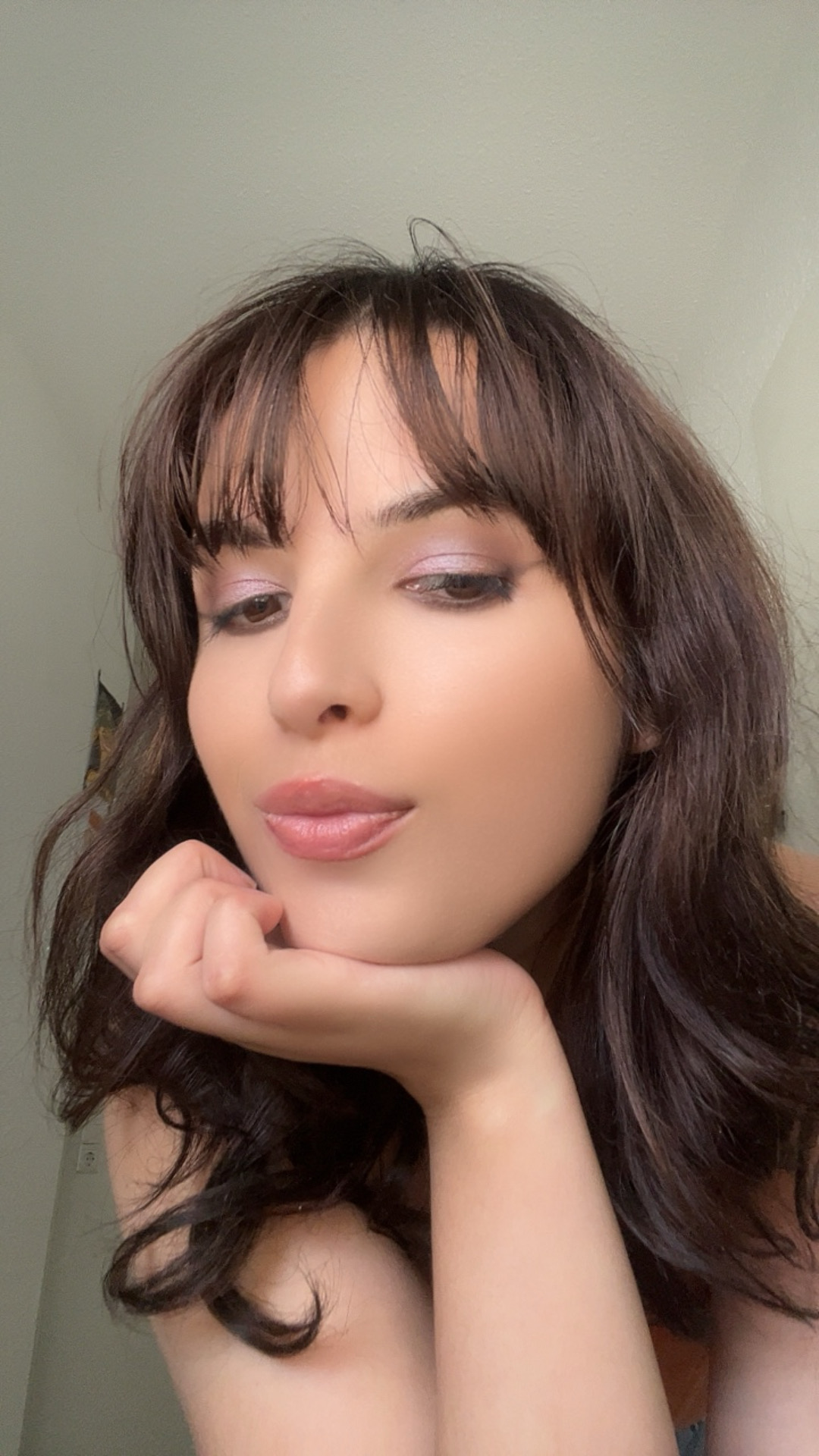 A simple cute look ️🤗 · Expressionz Studio