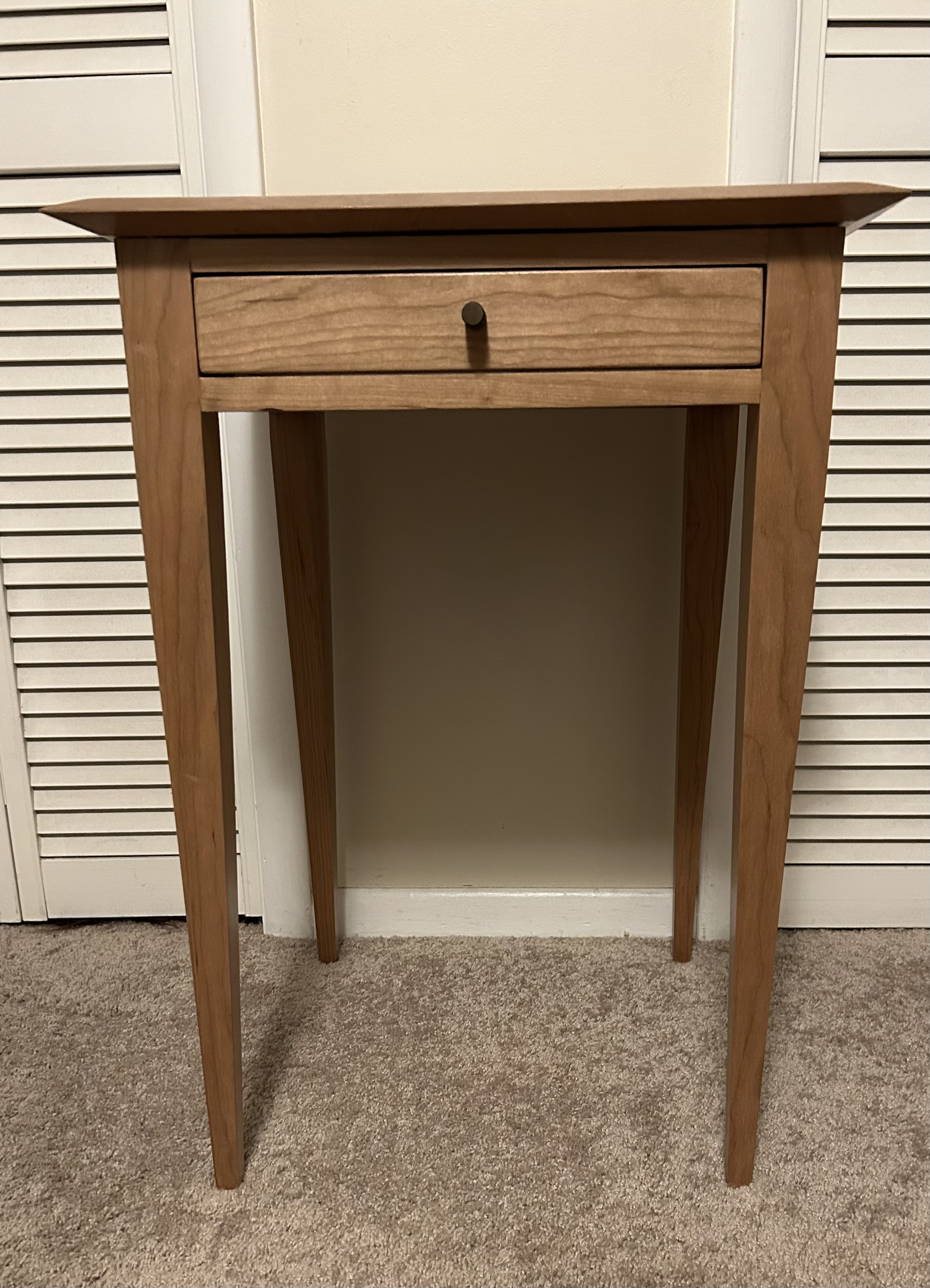 Cherry Table, · Sawinery Woodworking Guild