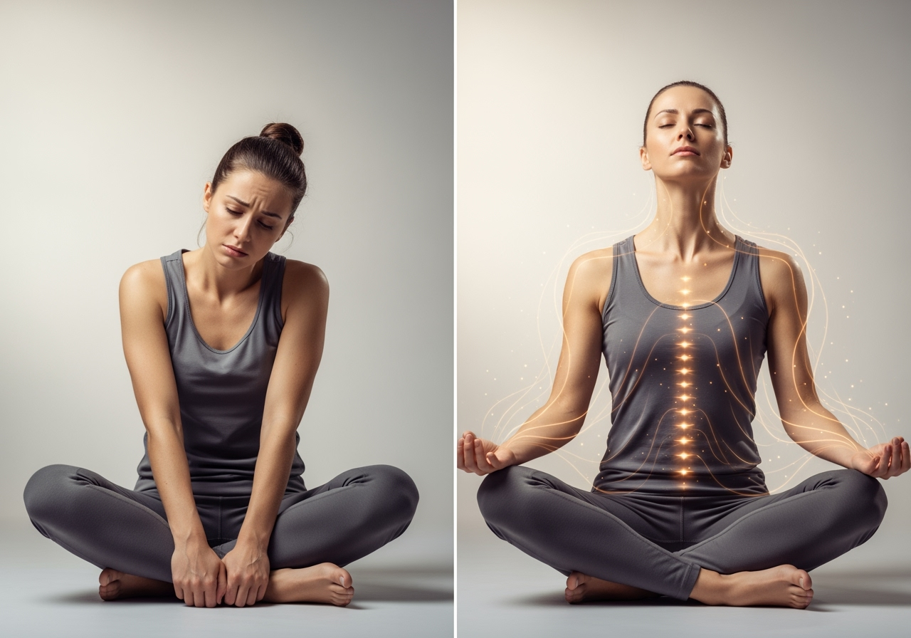 The Power of Posture: Why It Matters for Spiritual Work 🌱 · Energy ...
