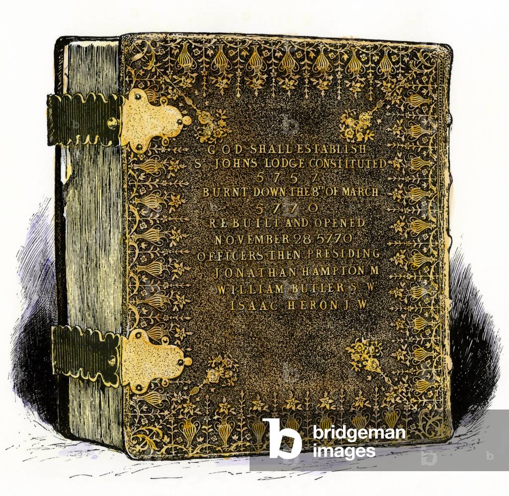 President George Washington’s Inauguration Bible has Jewish Years on it ...