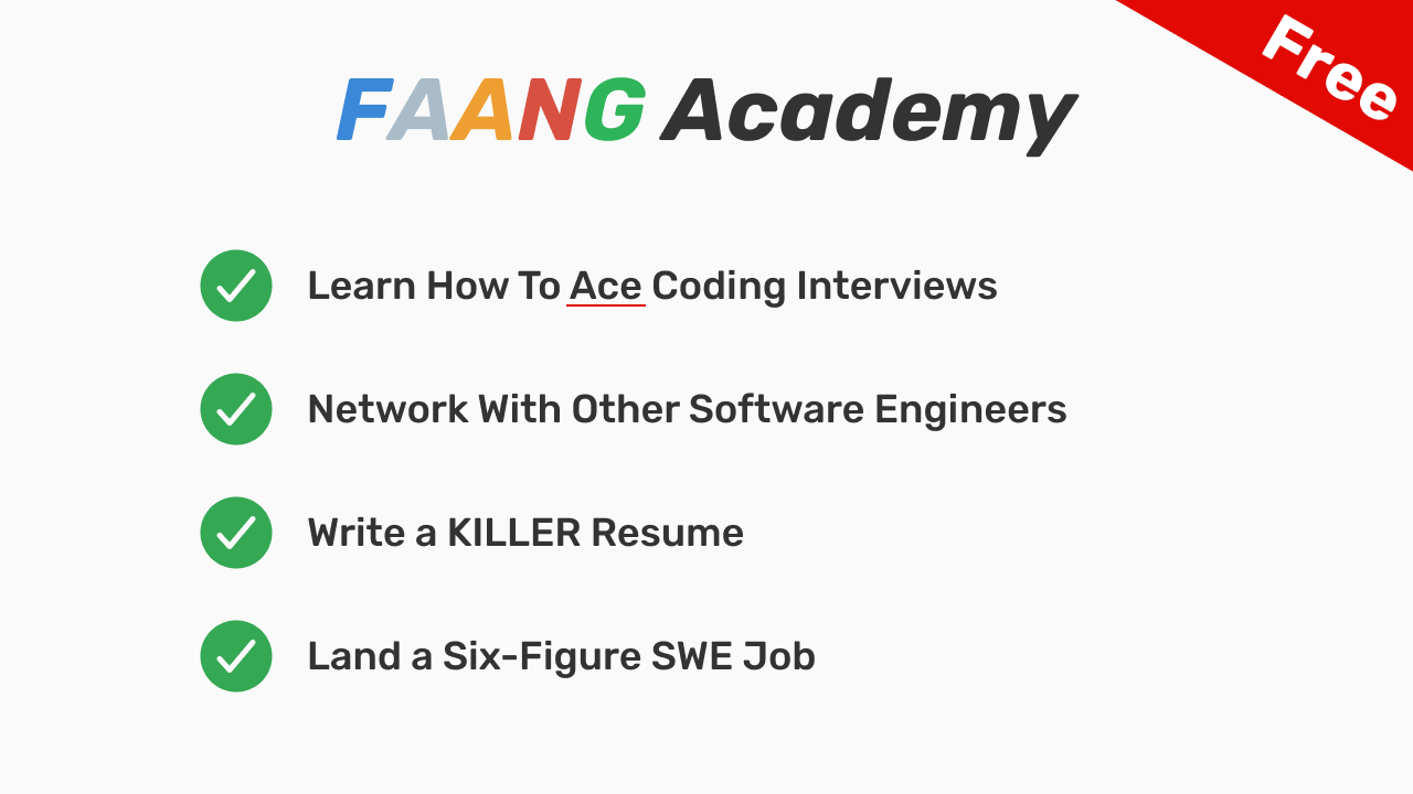 FAANG Academy - Free
