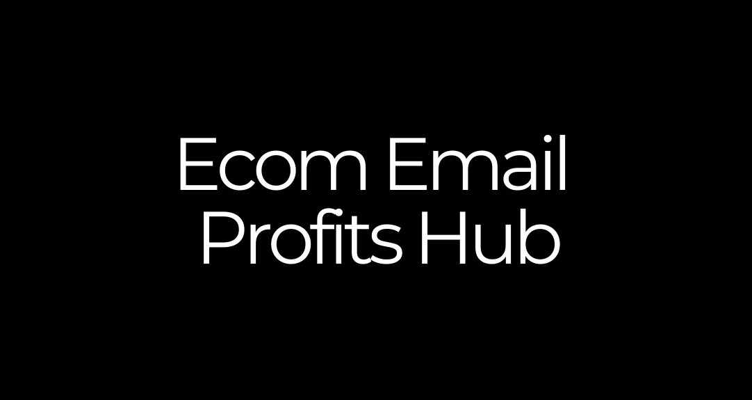 Ecom Email Profits Hub