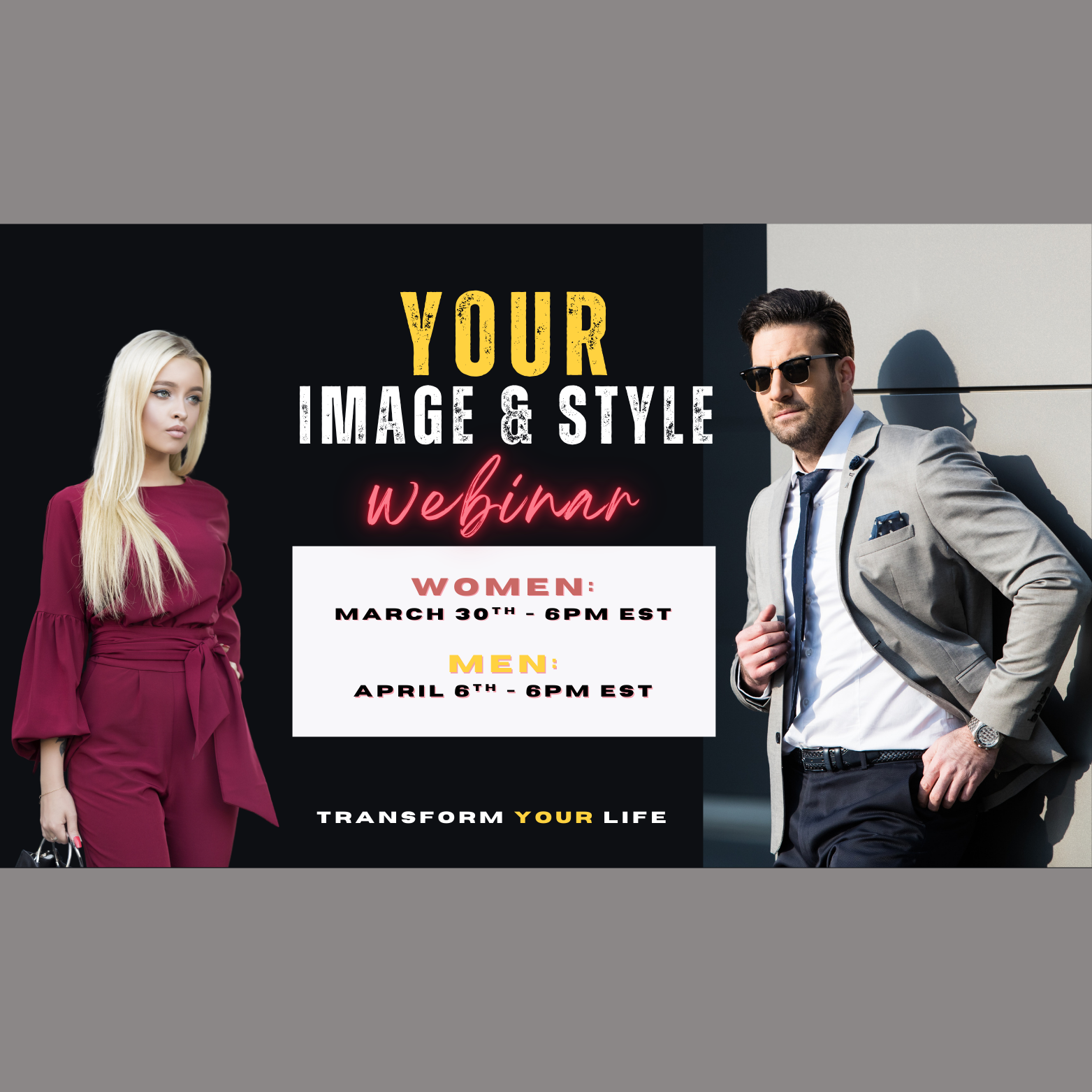 "Your Image & Style" Webinar 💃🕴️ · EpicYourLife