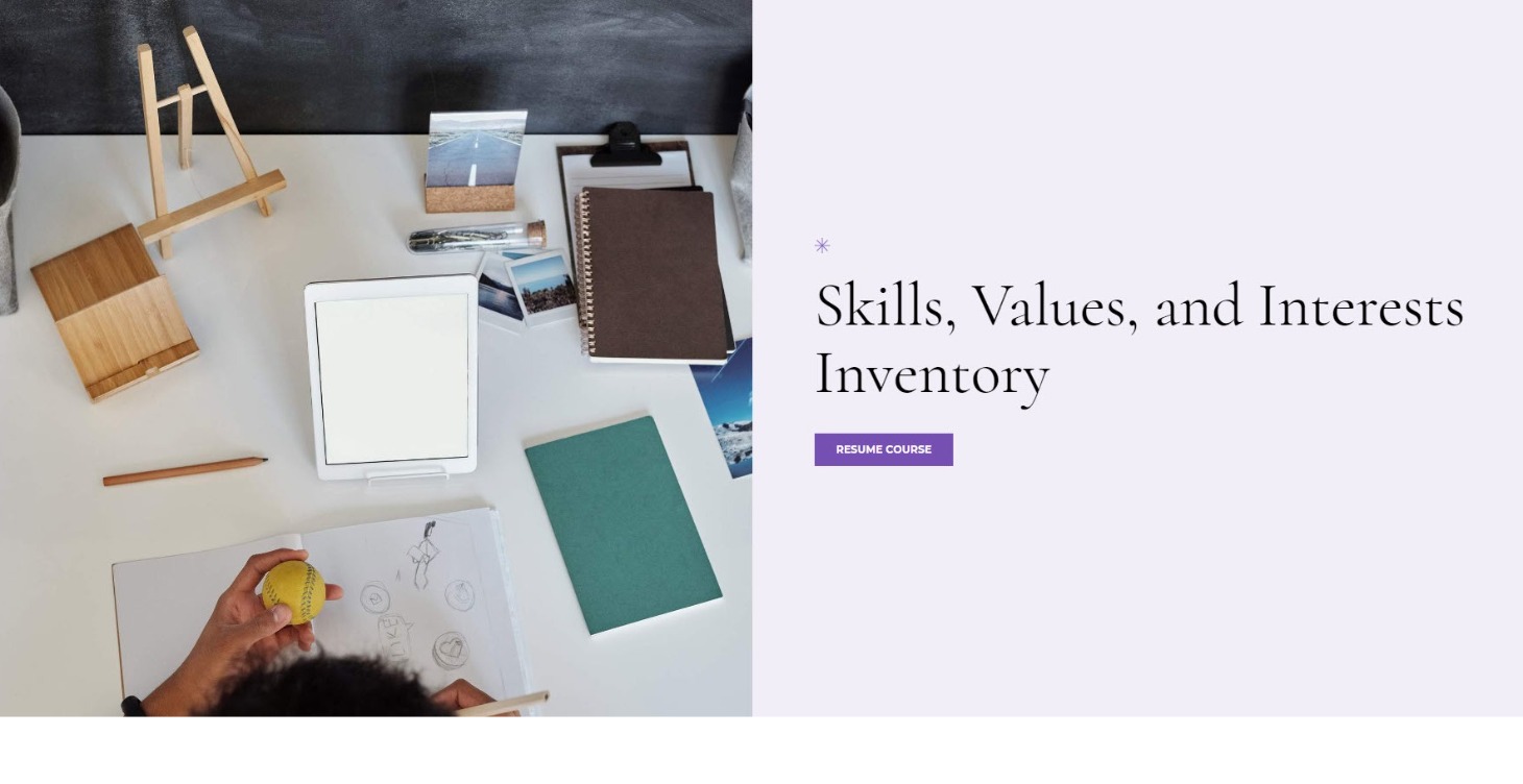 Skills, Values, and Interests Inventory - Skills, Values, and Interests ...