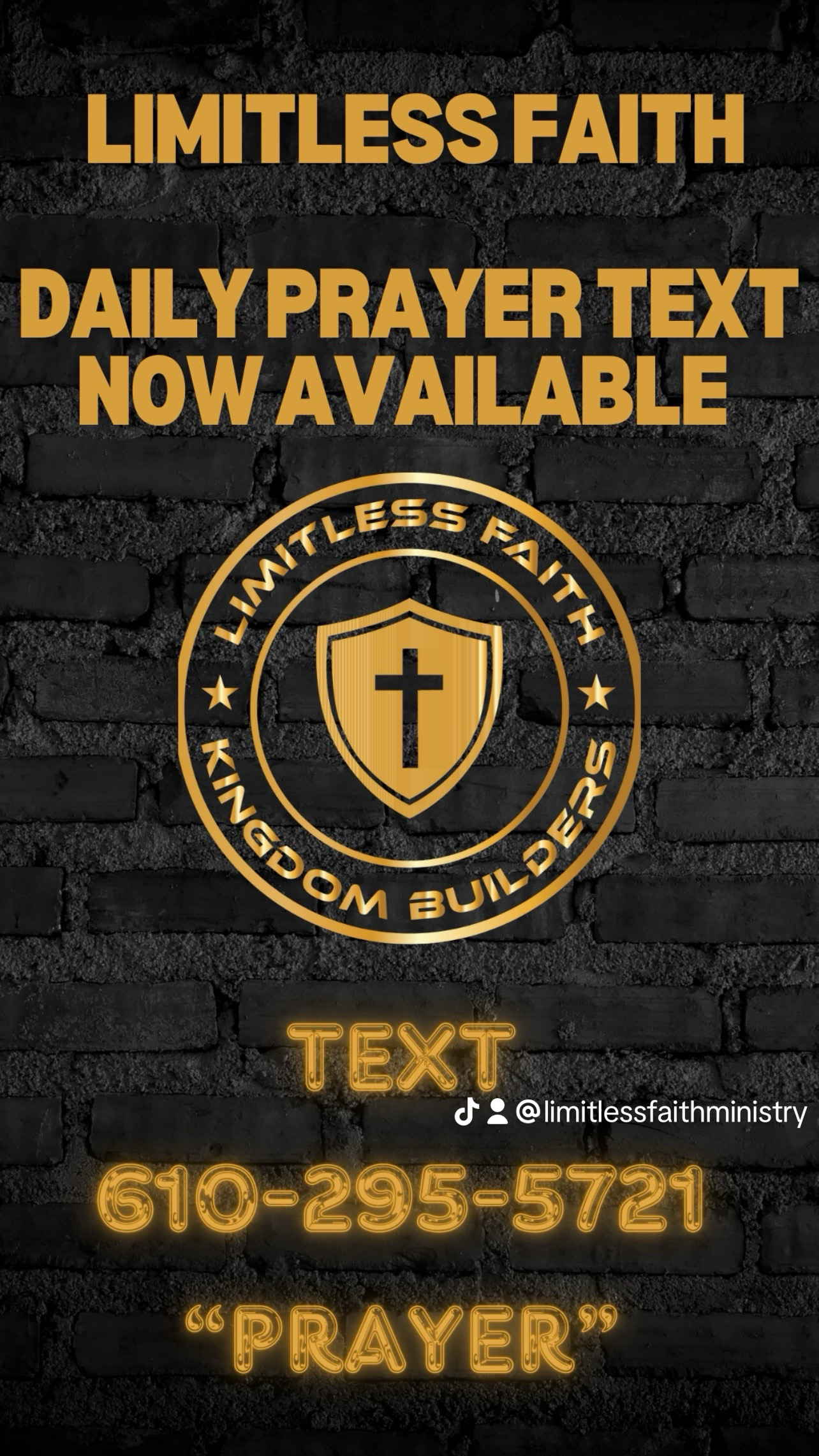 Limitless Faith Daily Prayer Text · Limitless Faith