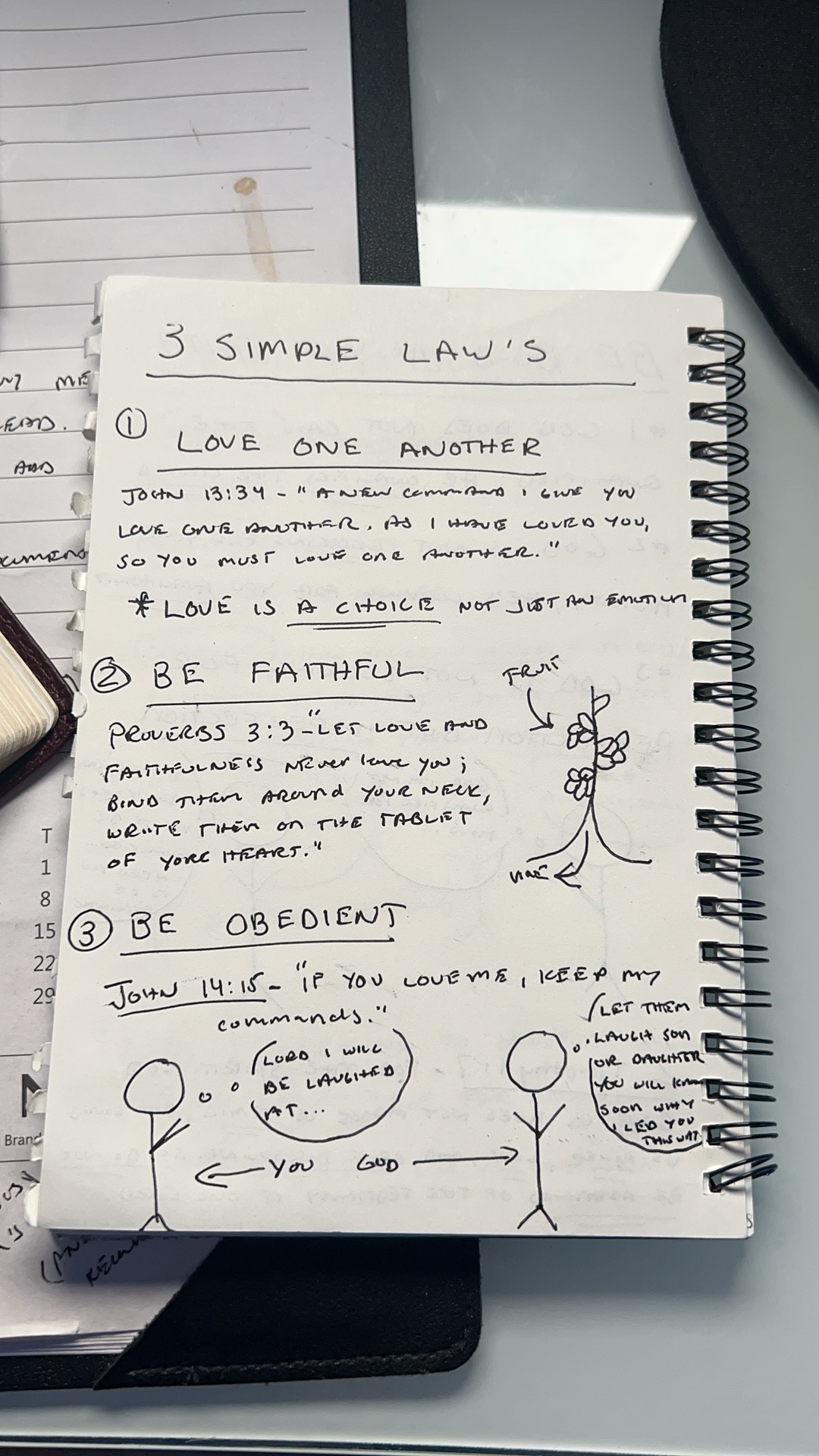 3 Simple Law’s To Follow 👇 · Limitless Faith