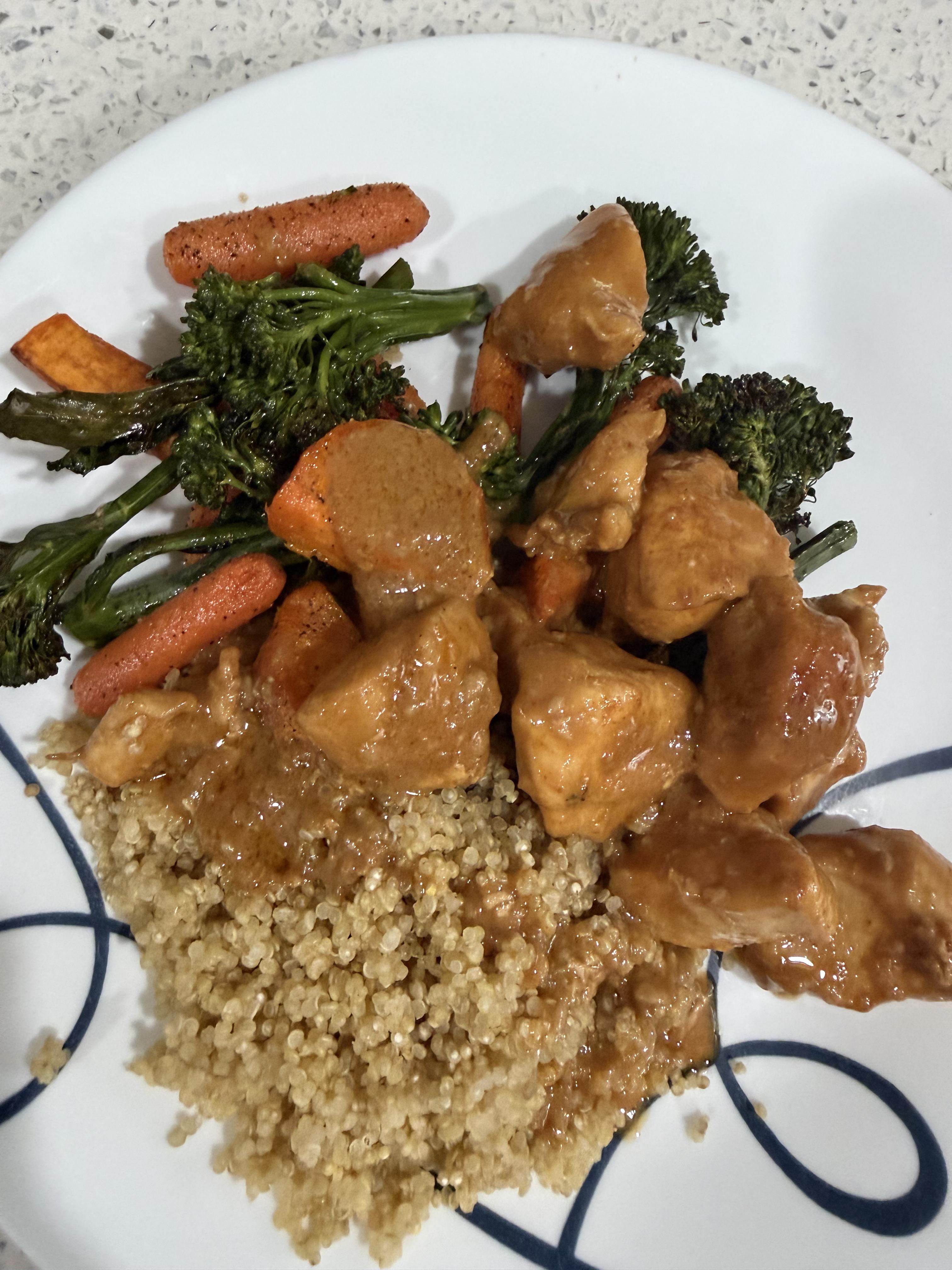 🥗Honey mustard chicken · The GLP1 Transformation Lab
