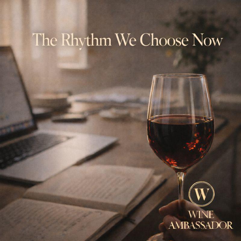 The Rhythm We Choose Now🍷 · Wine Ambassador Community