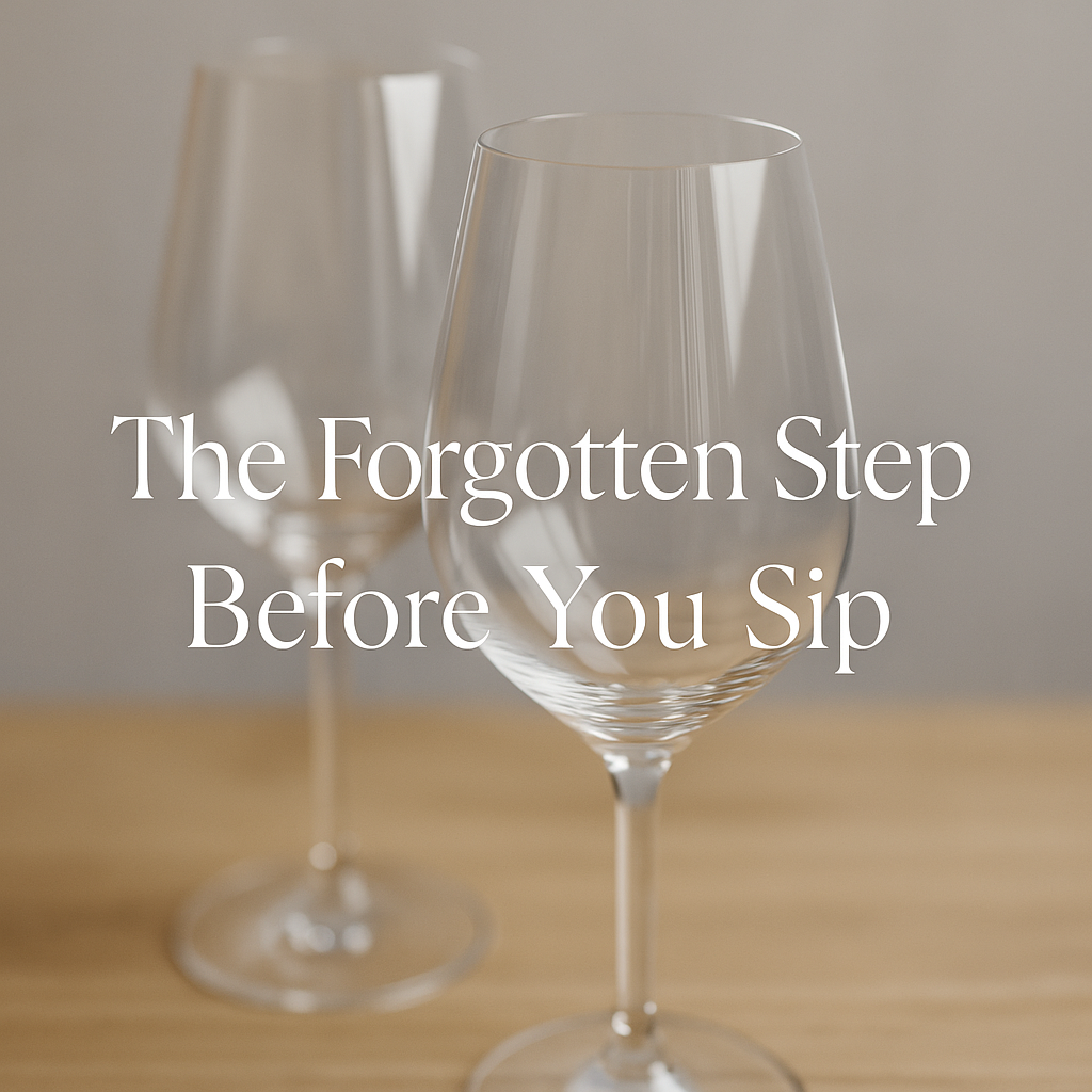 The Forgotten Step Before You Sip🍷 · Wine Ambassador Community
