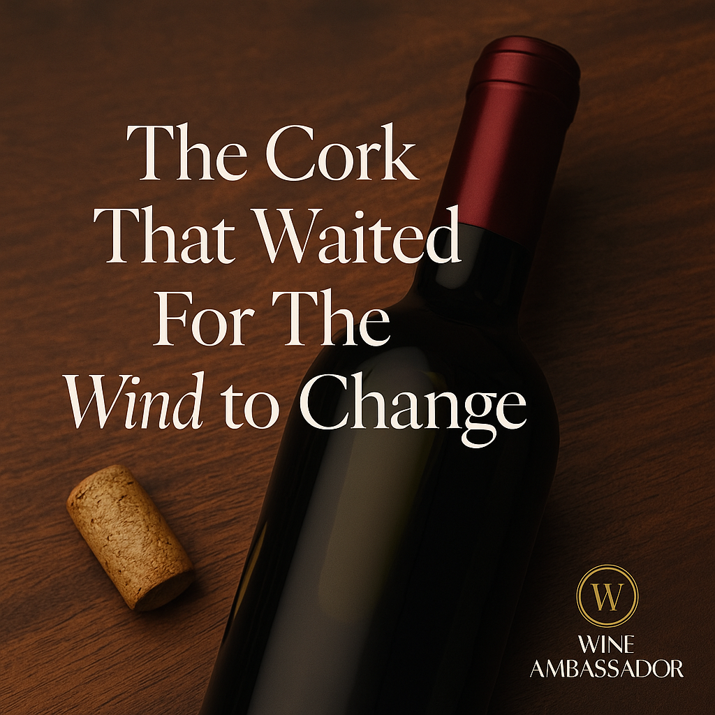 The Cork That Waited For The Wind to Change🍷 · Wine Ambassador Community