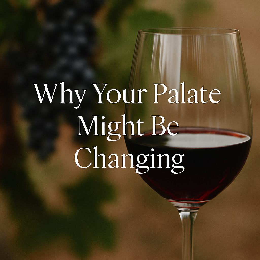 Why Your Palate Might Be Changing Without You Realizing It🍷🍇 · Wine ...