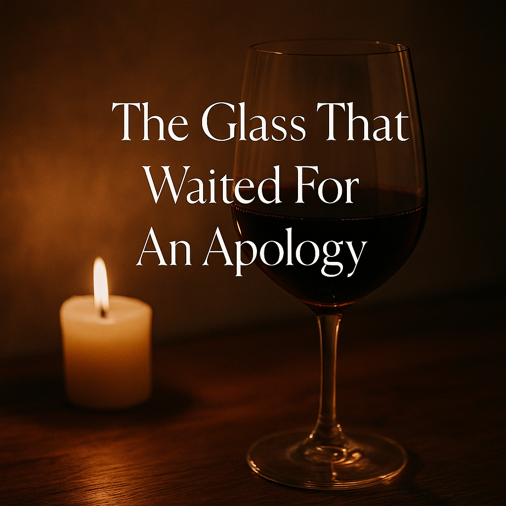 The Glass That Waited for an Apology 🍷 · Wine Ambassador Community