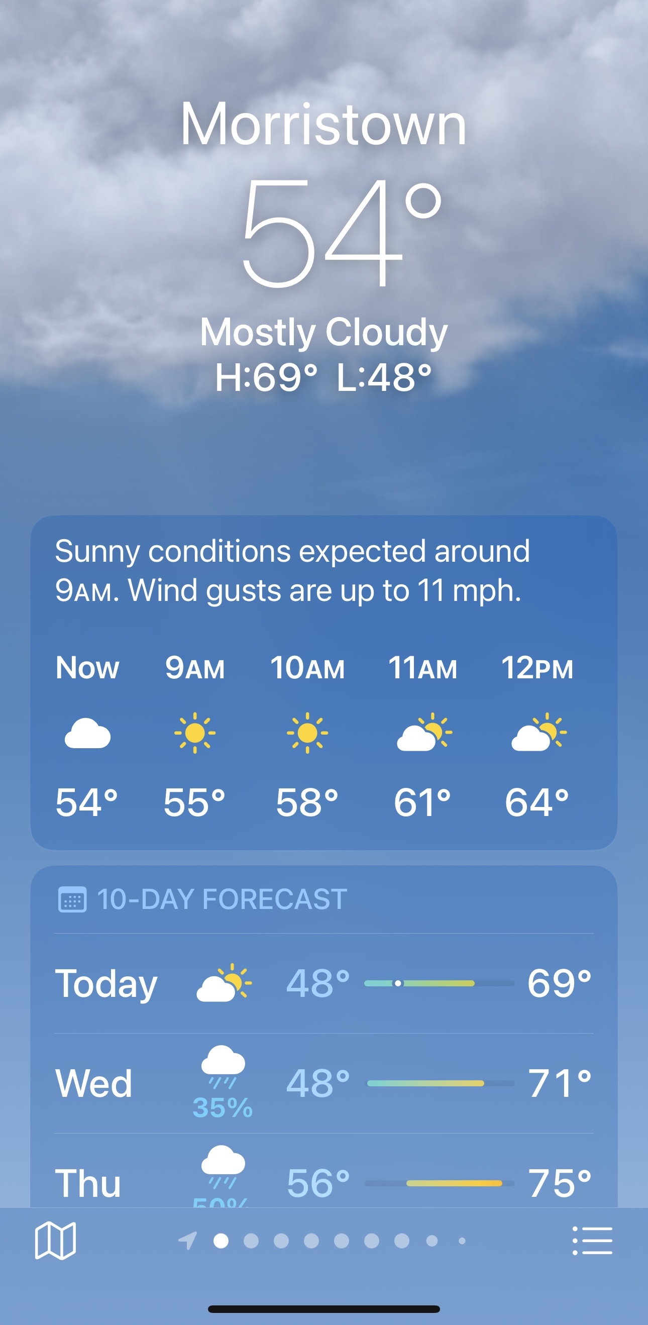 Morristown Weather May 6, 2025 ⛅️☀️ · Moving to Morristown, TN