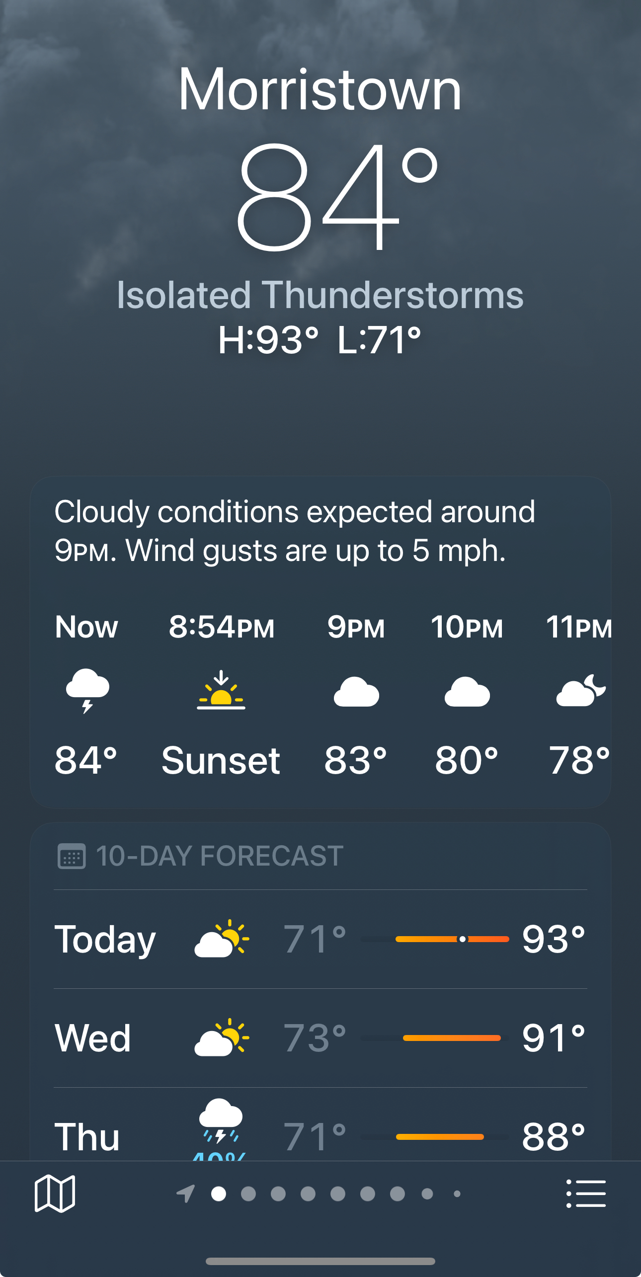 Morristown Weather June 24, 2025 ☀️⛅️ · Moving to Morristown, TN