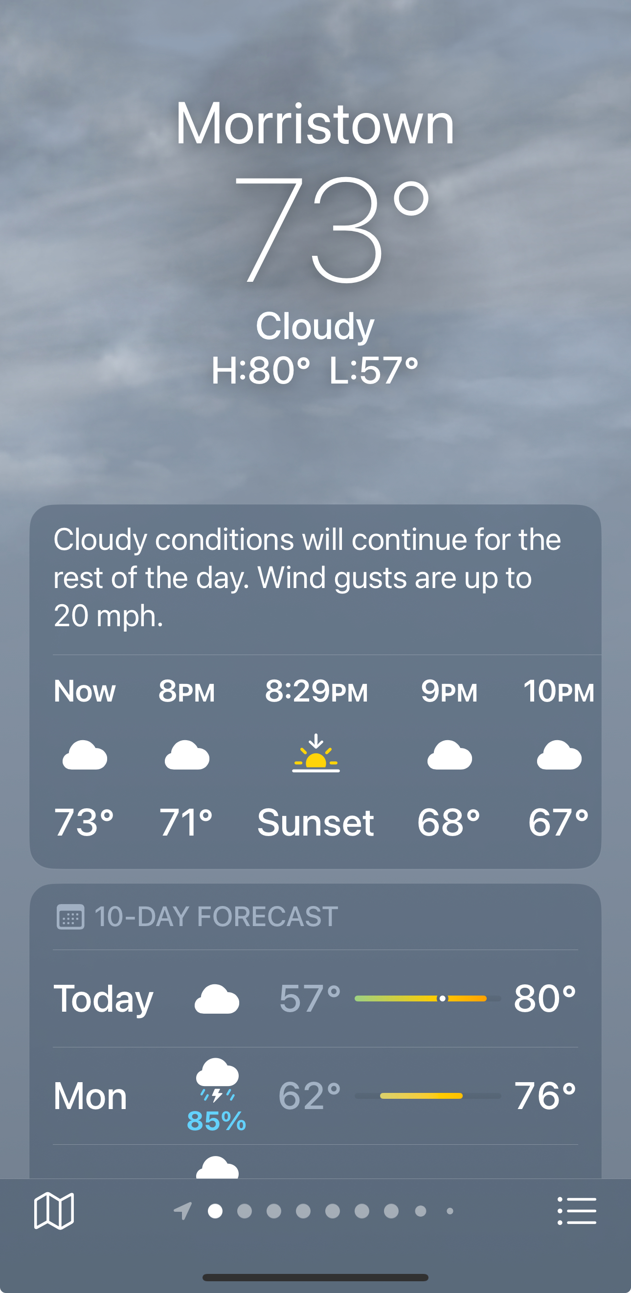 Morristown Weather May 11, 2025 ☁️ · Moving to Morristown, TN