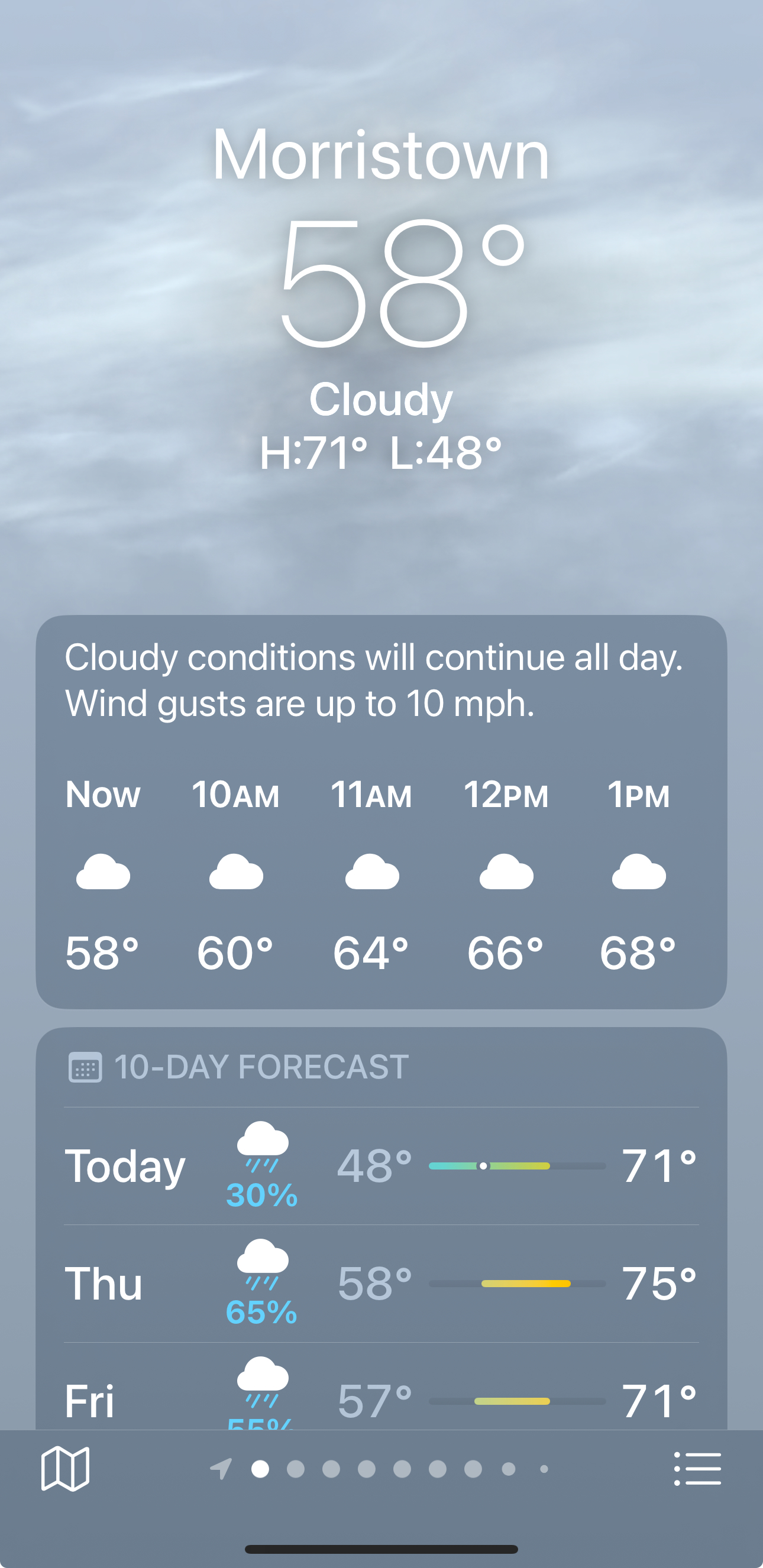 Morristown Weather May 7, 2025 ☁️ · Moving to Morristown, TN