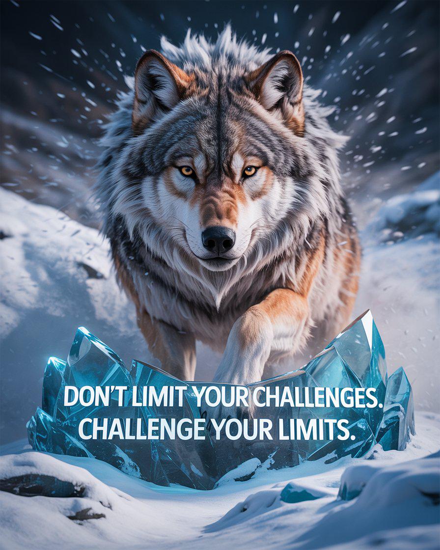 Inspiring Image: Don’t limit your challenges. Challenge your limits ...