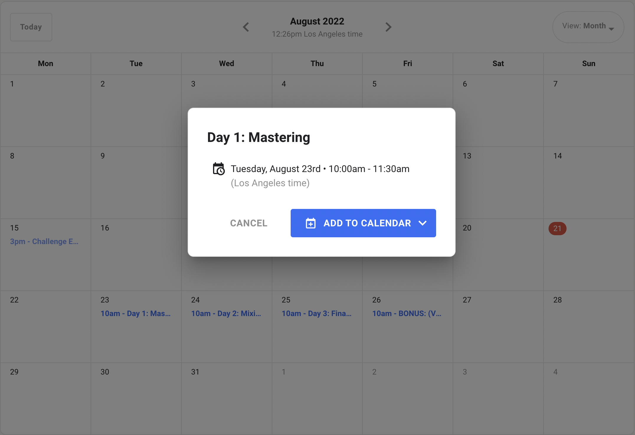 No Zoom Link for "Fix-The-Mix" Challenge · Fix-The-Mix™