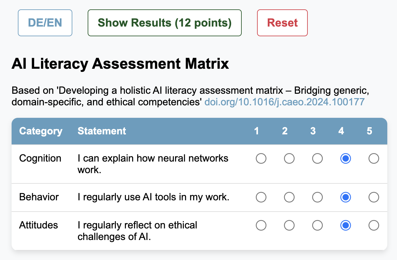 Zwischen KI-Papers und Studentenarbeiten: ein Energizer(1) · KI Treffpunkt