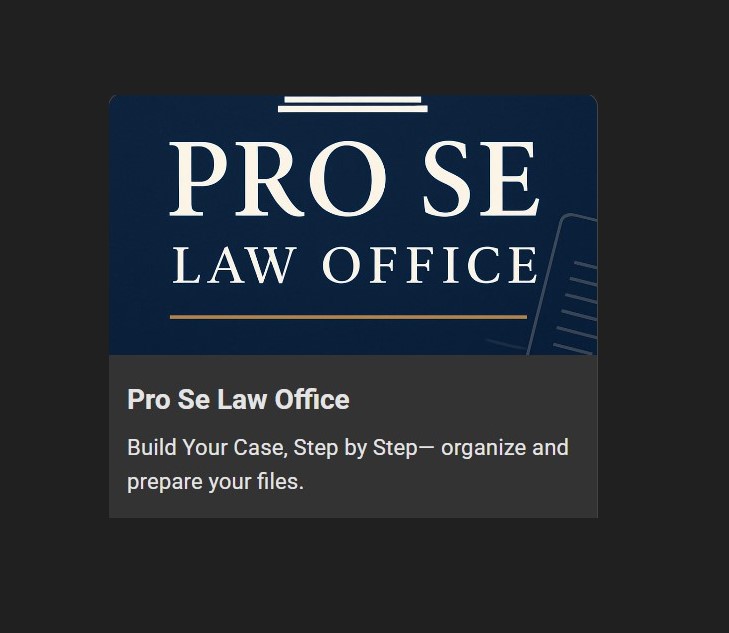 Pro Se Law Skool