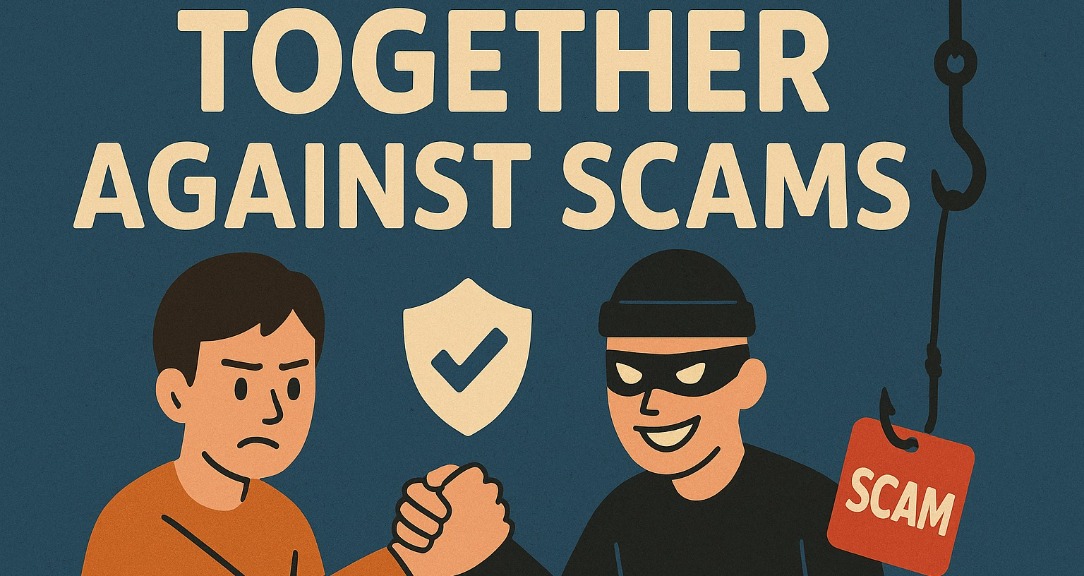 📩 Scam Email Example · Together Against Scams