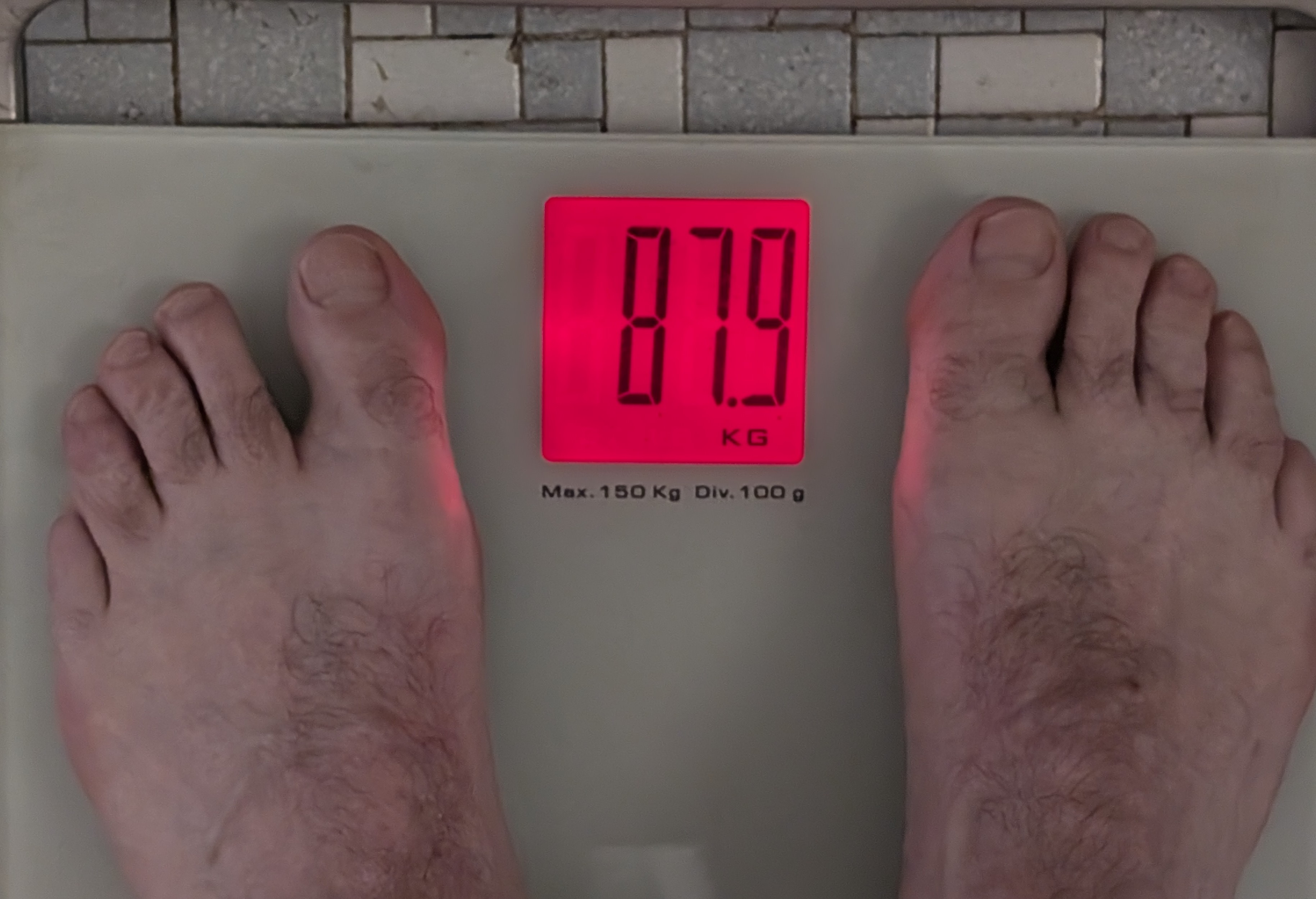 Weigh-in. · Midlife Muscle